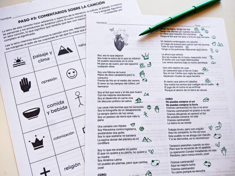 Heritage Speakers Class Curriculum: Year One - Profe Nygaard