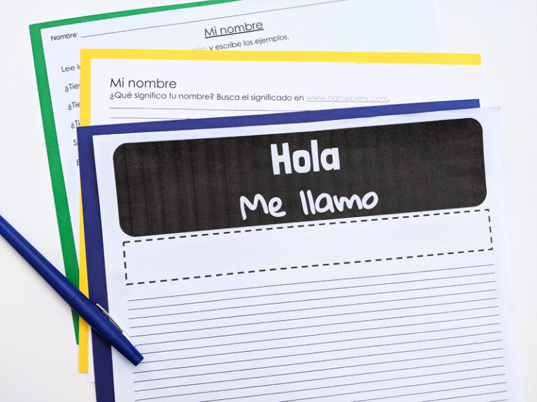 Heritage Speakers Class Curriculum: Year One - Profe Nygaard