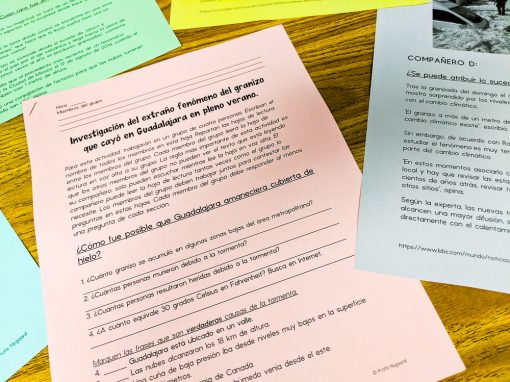 Lesson Plans for the First Week of Heritage Speakers Class - Profe Nygaard