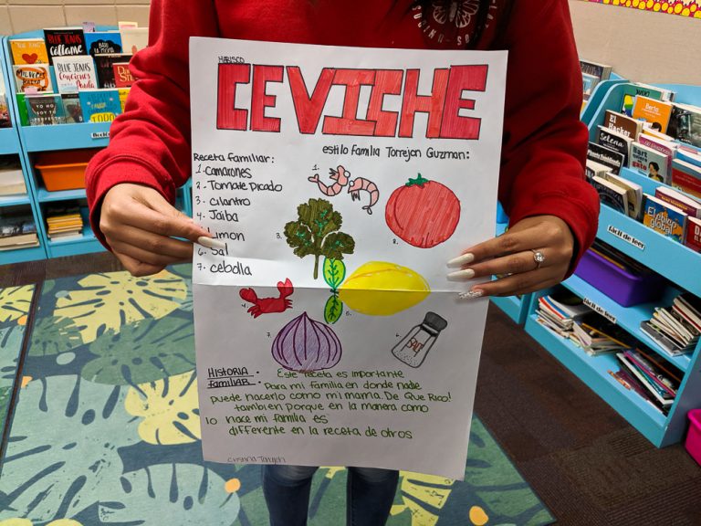 Photo Essay: A "Family Favorite" Recipe Project for Heritage Spanish ...