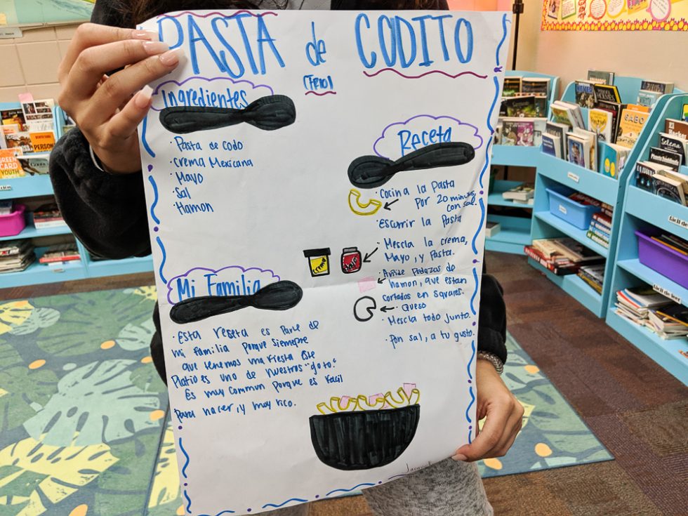 Photo Essay: A "Family Favorite" Recipe Project for Heritage Spanish ...