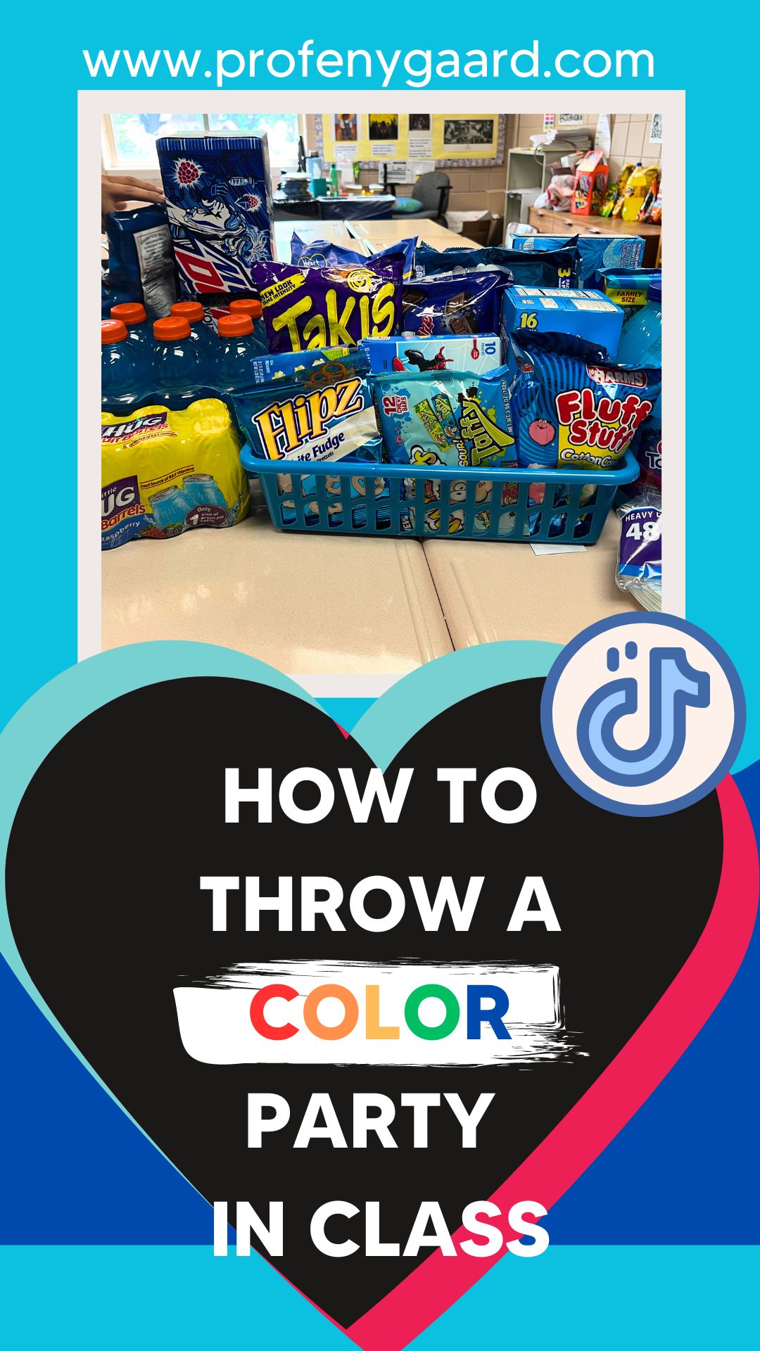 How to throw a color party in class - Profe Nygaard